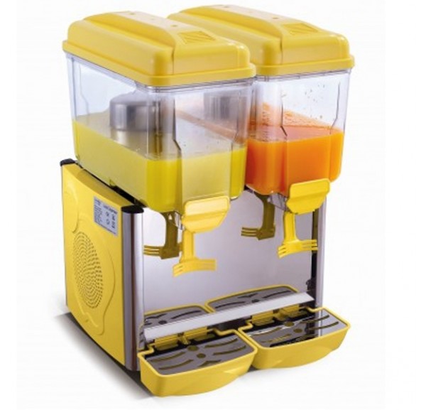 Distributeur de boissons fraîches 2 x 12L jaune COROLLA2G
