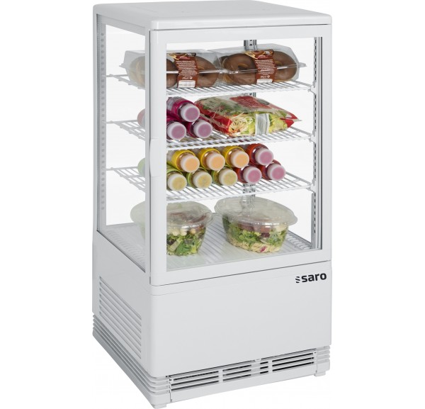 Vitrine réfrigéré mini SC70 saro blanche