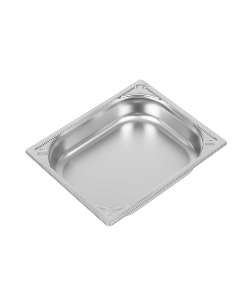 Bac GN 1/2 inox professionnel AISI 304