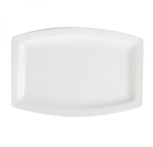 Assiette rectangulaire Olympia Whiteware 320mm