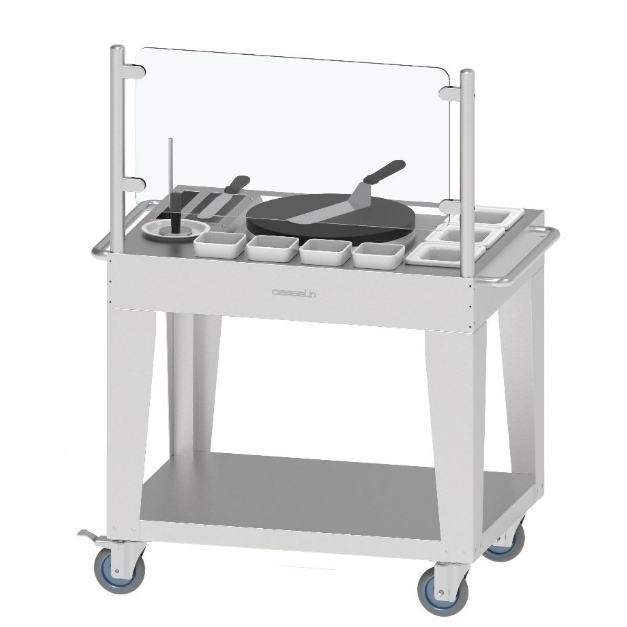 Stand ambulant à crêpes