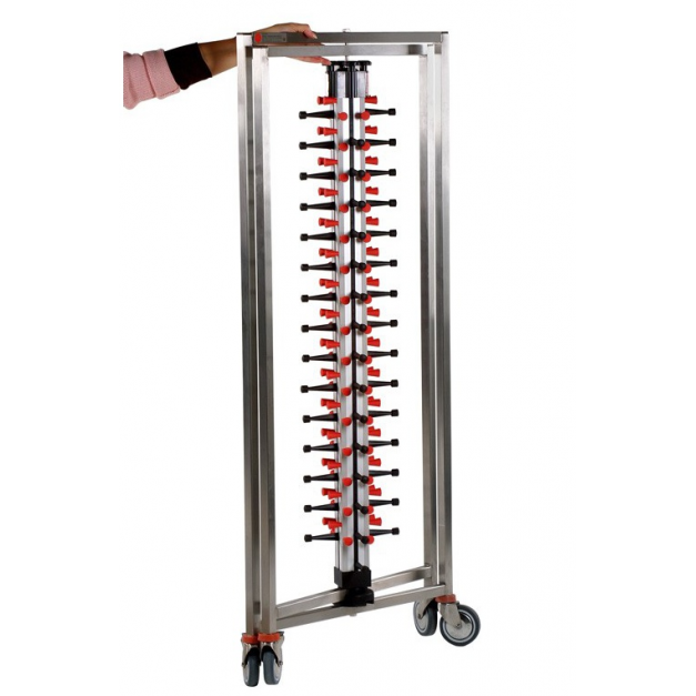 Echelle porte assiettes standard professionnelle 84 plats Repliable